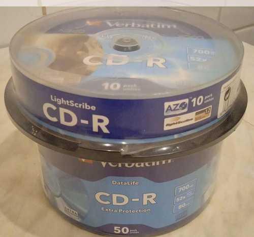 Болванки cd r verbatim