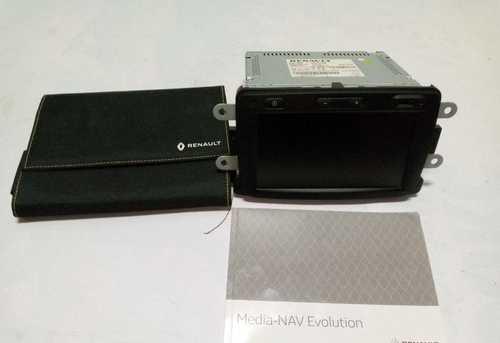 Renault media nav evolution магнитола 281152870R