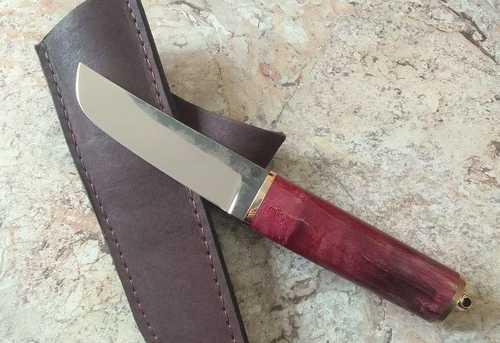 Нож кованый "Ронин-2" танто 95х18 стаб.карелка