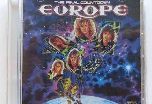 Europe - The Final Countdown CD early USA press бу