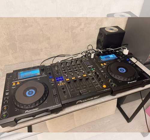 Dj комплект CDJ900 Nexus   DJM 900 Nexus