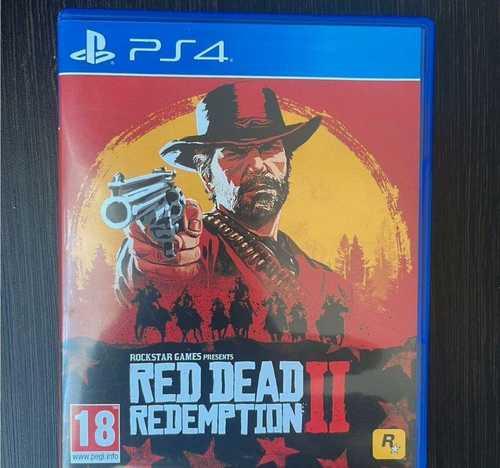 Red dead redemption 2 ps4 диск