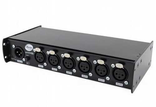 SL-SDX6C splitDMX X6 Сплиттер DMX, 6 каналов, Sibe