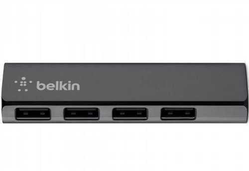 Belkin Ultra-Slim 4 Port USB - USB-хаб (Black)
