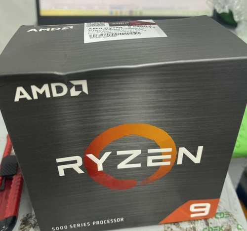 Процессор AMD ryzen 9 5900X BOX (без кулера), AM4