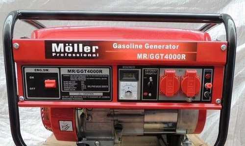 Бензогенератор 3,0-3,5 кВт Moller MR /4000