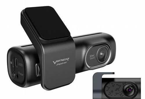 Видеорегистратор viper 70MY M500 (2 камеры) внутре