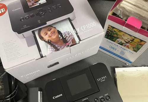 Портативный компактный принтер Canon Seplhy CP1000