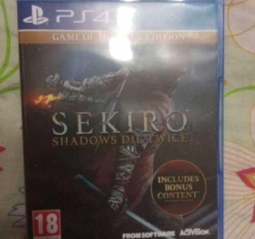 Игры для приставок ps4 Sekiro Shadow Die Twice