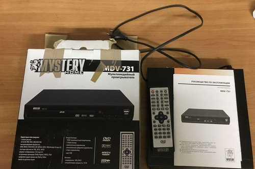 Портативный dvd плеер mystery MDV-731