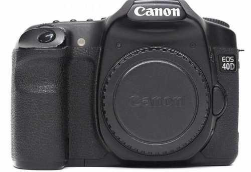 Зеркальный фотоаппарат Canon 40d body