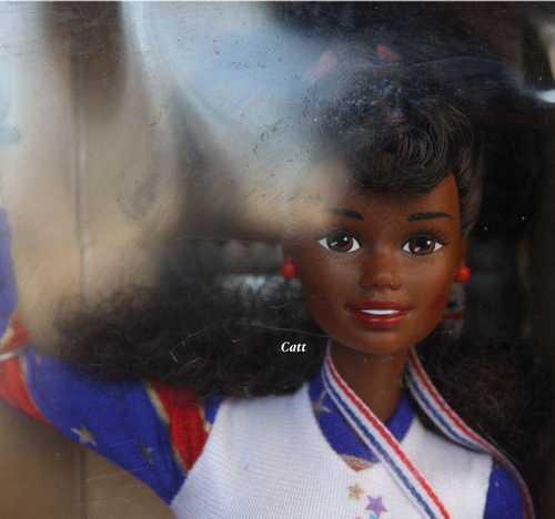 Куколка Барби/Barbie Olympic Gymnast African 1995