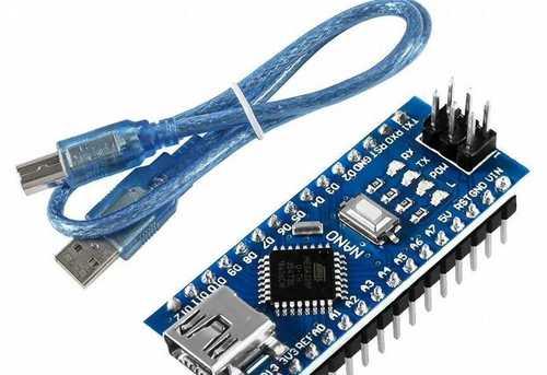 Плата Arduino nano 3.0 Atmega328P + кабель usb