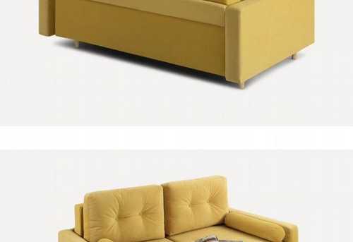 Продаю желтый диван бу