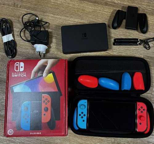 Nintendo switch oled прошитая 512 gb