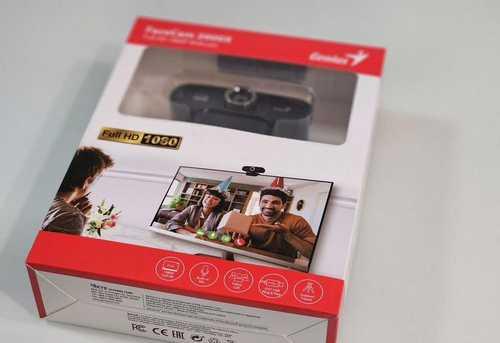 Веб-камера genius Facecam 2000X (1080p, микрофон)