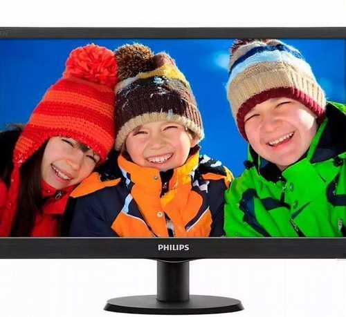 Монитор Philips 18.5'' 193V5LSB2, черный