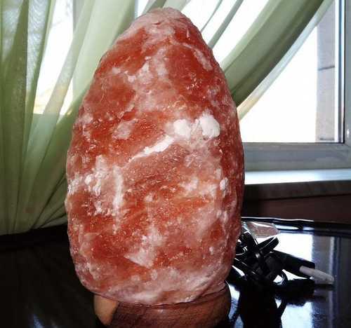 Солевая лампа ночник ионизатор Salt lamp