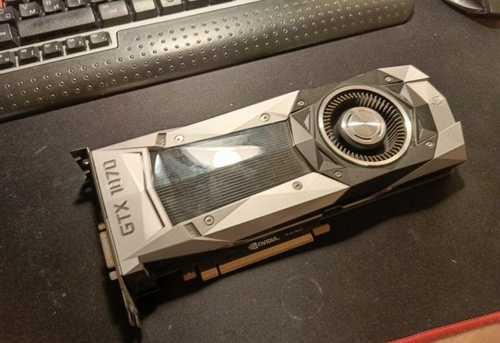 Видеокарта Nvidia GeForce GTX 1070 FE 8 Gb