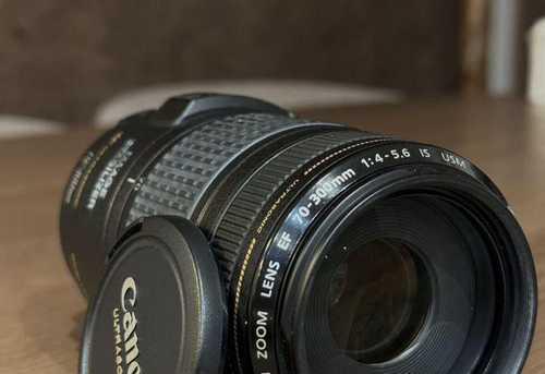 Объектив Canon zoom lens EF 70-300 4-5.6