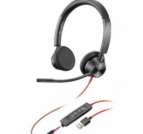 Гарнитура plantronics 3325, USB-A, 3,5 mm