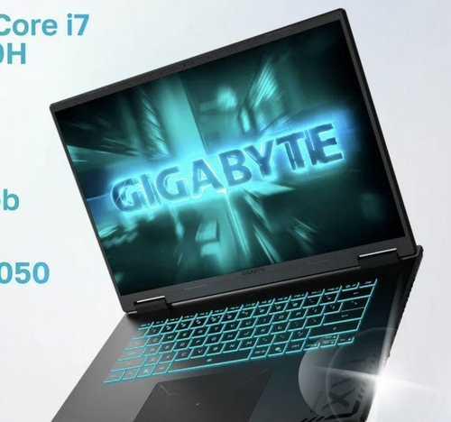 16" GIGABYTE GAMING A16 GA6H, Core i7, RAM 16ГБ, 1024 ГБ, GeForce RTX 5050 8 ГБ