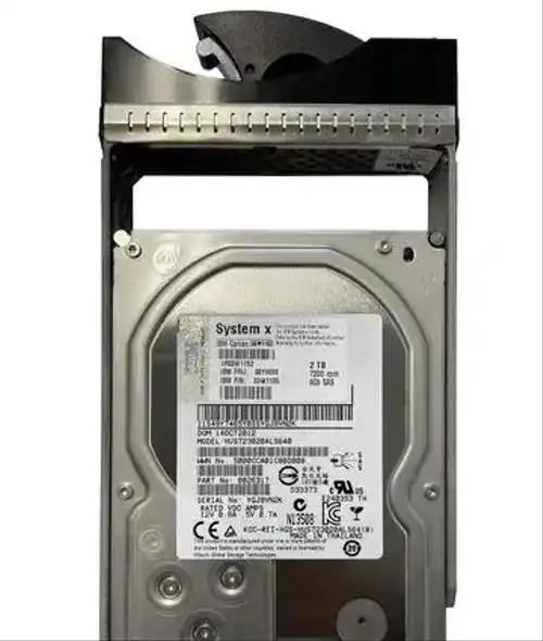 Жесткий диск IBM 2Tb 00W1152 90Y9000 SAS 3.5