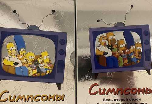 Симпсоны DVD 1-4 сезоны