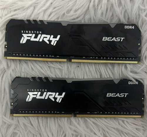 Оперативная память kingston fury ddr4 64gb