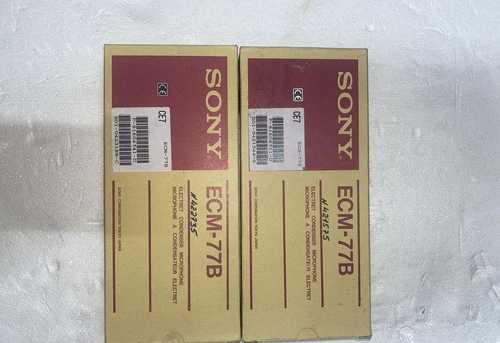 Петличный микрофон конденсаторный Sony ecm-77b