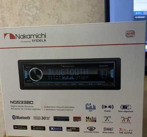 Автомагнитола 1din Nakamichi NQ533BD