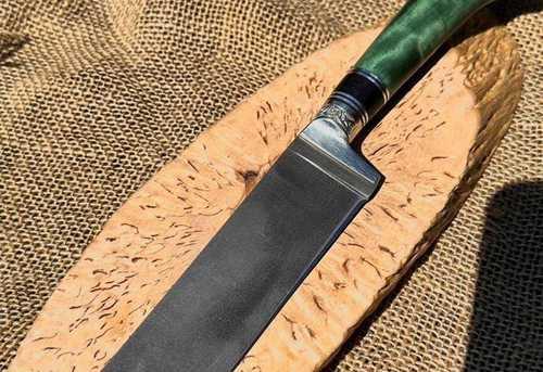 Узбекский нож выполнен из твердой стали х12мф