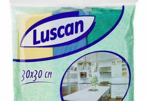 Салфетки хозяйственные Luscan из микрофибры 30х30с