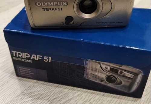 Плёночный фотоаппарат olympus trip af51