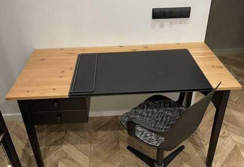 Стол IKEA аркельсторп + стул odger swivel, IKEA