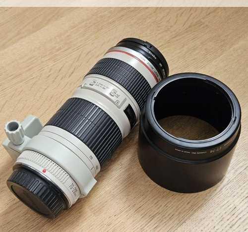 Объектив canon ef 70 200mm f 4l is usm