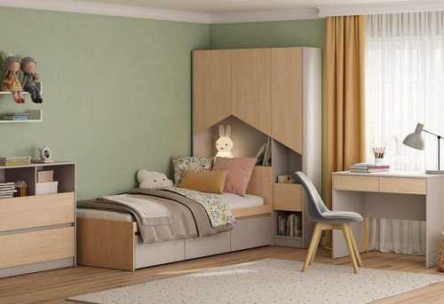 Кровать Пенни-2 90 Latte Plywood