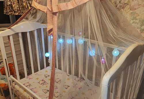 Детская кровать IKEA для новорожденных бу