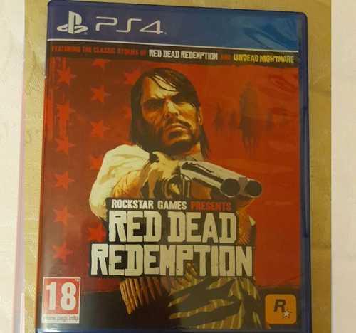 Red dead redemption 1 ps4 диск