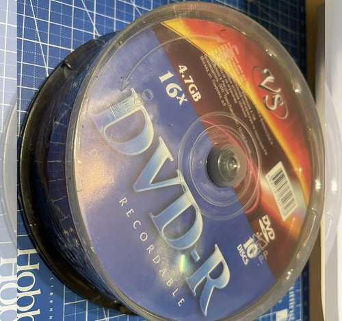 Диски болванки DVD-R 4.7 Gb 16x 25 шт