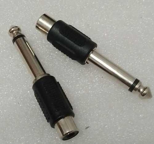 Переходники RCA - jack 6,3 mm