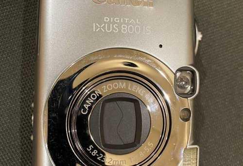 Фотоаппарат Canon digital ixus 800 is