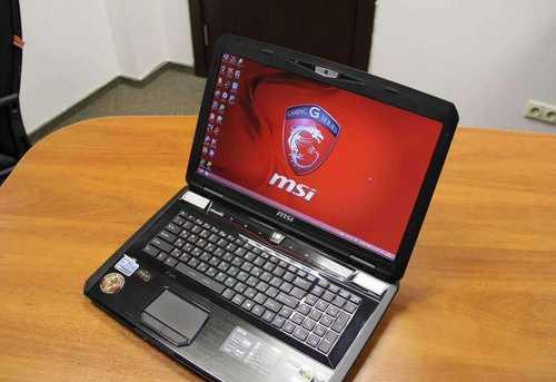 MSI GT70 FHD 17 i7 8-ядер 24Gb/1240SSD/4Gb GTX