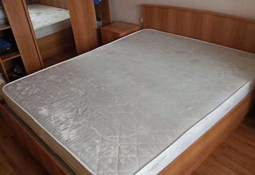 Кровать с подъемным механизмом с матрасом 160 200