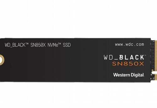 SSD накопитель WD Black SN850X M.2 2280 1 тб