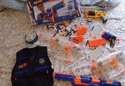 Nerf сет из бластеров