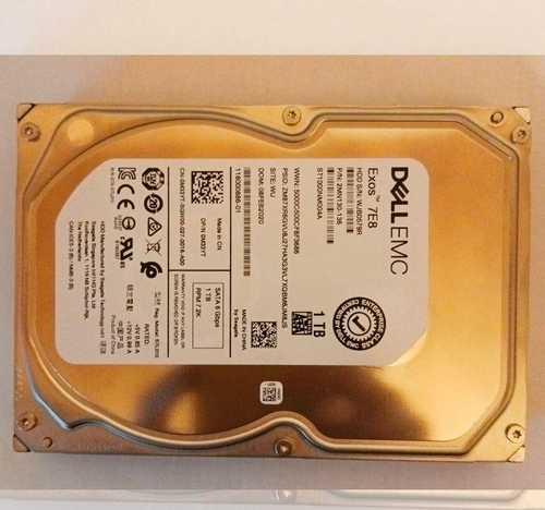 Жёсткий диск HDD Dell 1 TB