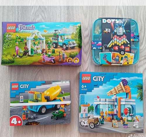 Наборы Lego City Friends Dots, новые