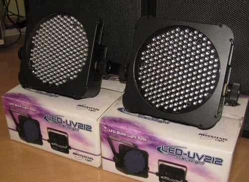 Ультрафиолет 2ш LED-UV212 Неон Светомузыка Mic DMX