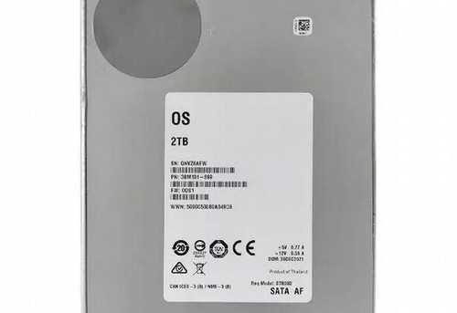 2 тб Жесткий диск OS Seagate Exos ST2000NM0016